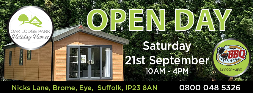 Oak Lodge Open Day - Holiday Park Homes